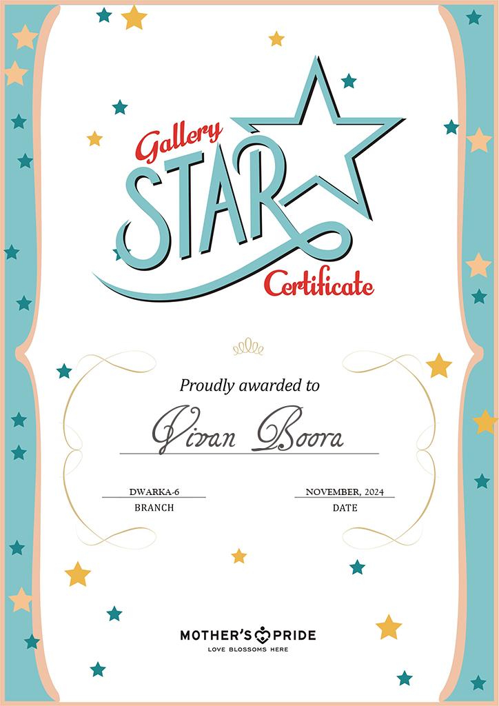 VIVAN BOORA - Gallery Preview - Mothers Pride Kids Gallery